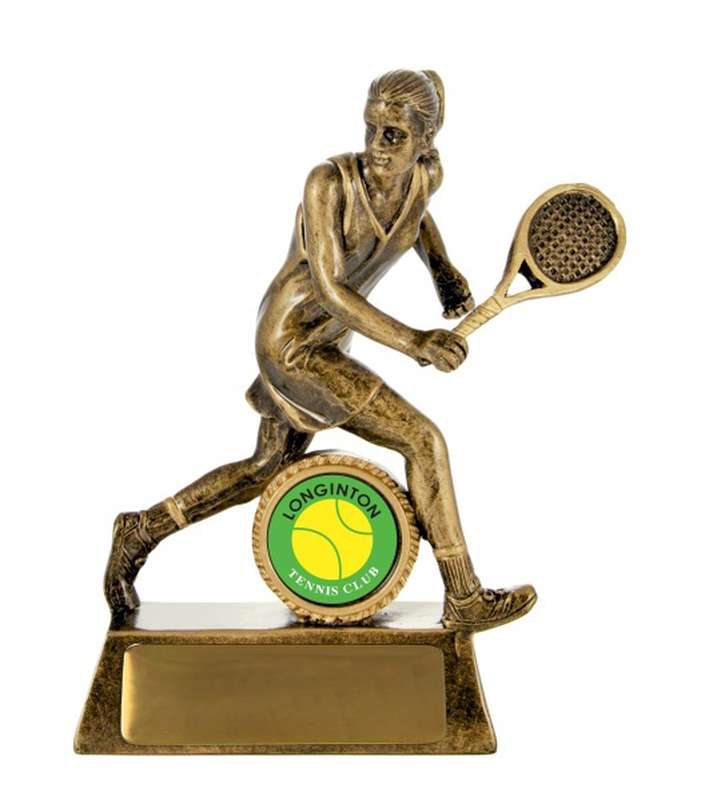 All Action Hero - Tennis Fem. - TrophyMaker