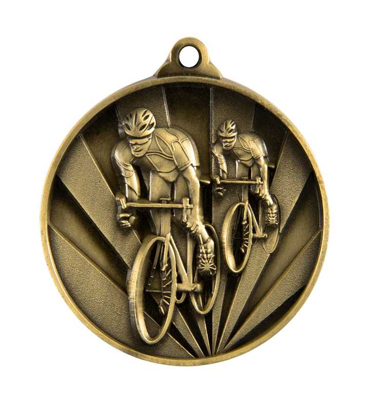 Sunrise Medal-Cycling - TrophyMaker
