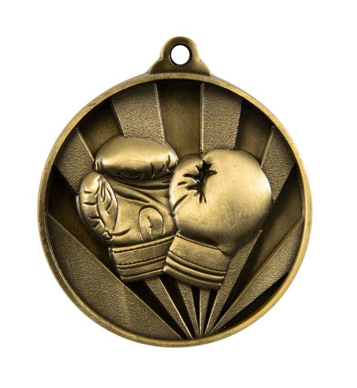 Sunrise Medal-Boxing - TrophyMaker
