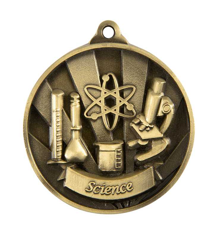 Sunrise Medal-Science - TrophyMaker
