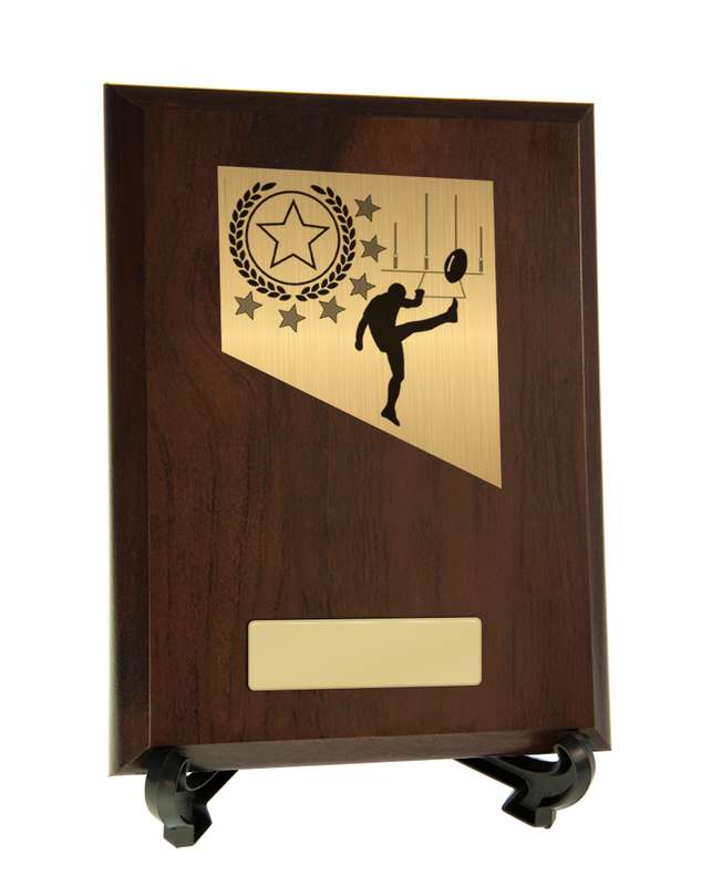 Plaque with Aussie Rules Trim - TrophyMaker